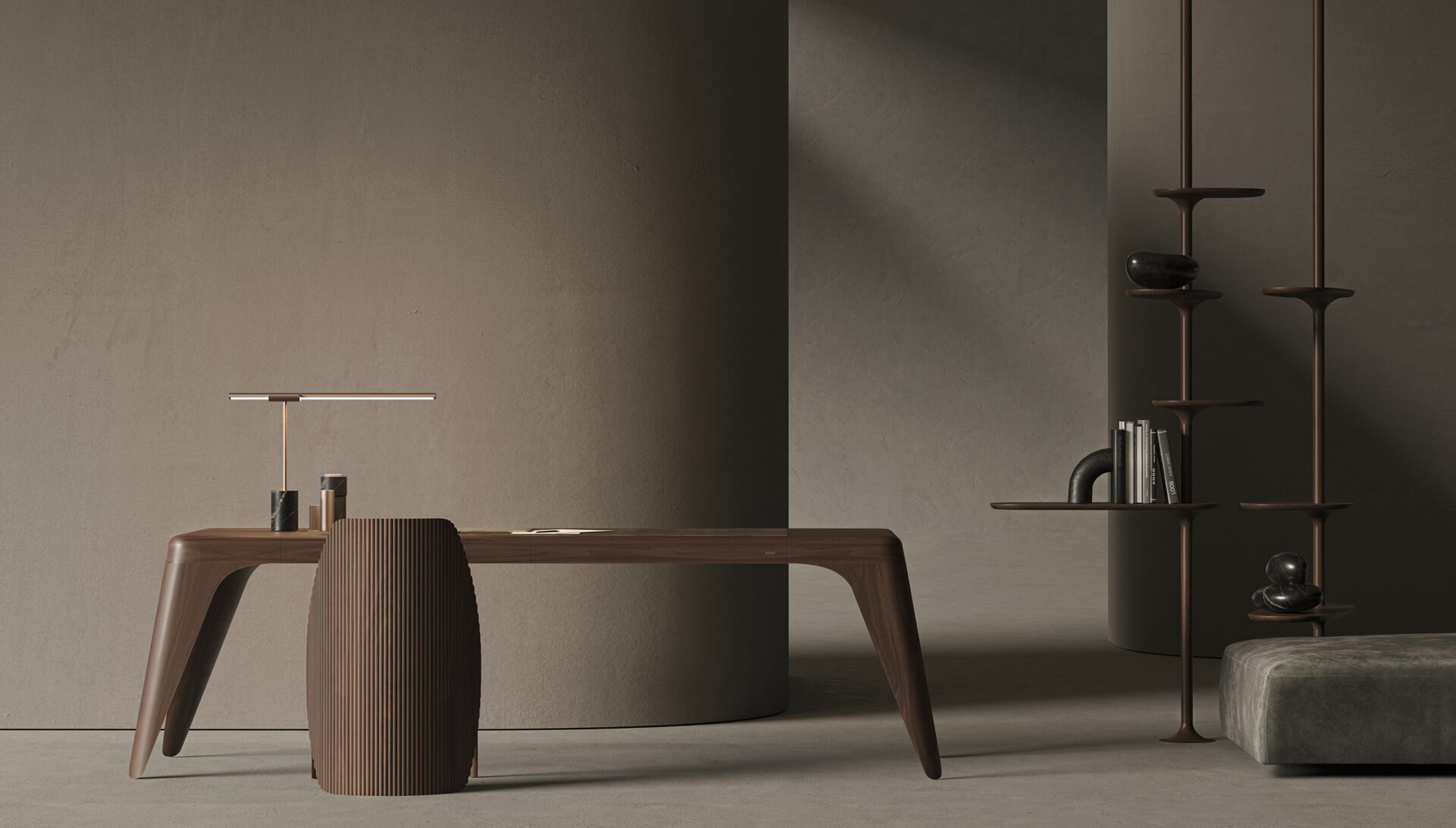 Boomerang Desk – Mozea