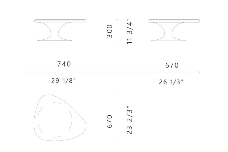 Flow Coffee Table Set – Mozea