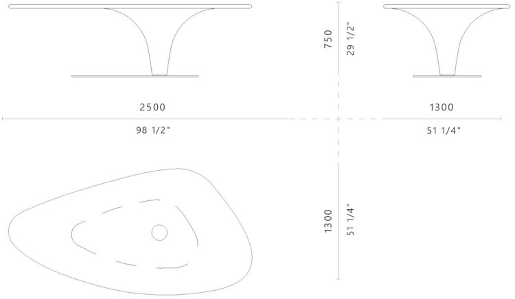 Flow Dining Table – Mozea