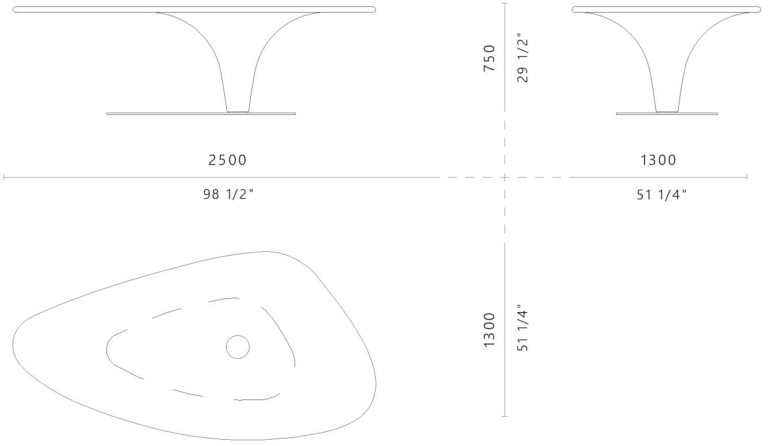 Flow Dining Table – Mozea