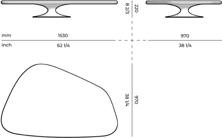 Flow Coffee Table Set – Mozea