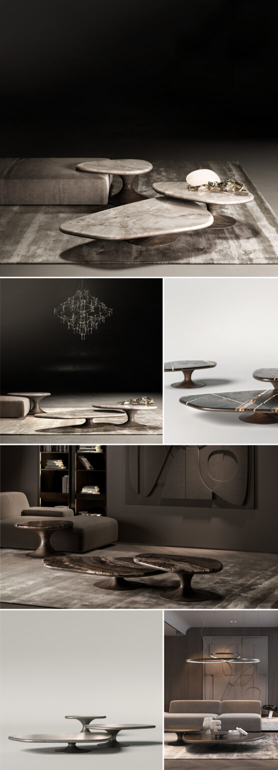 Flow Coffee Table Set – Mozea