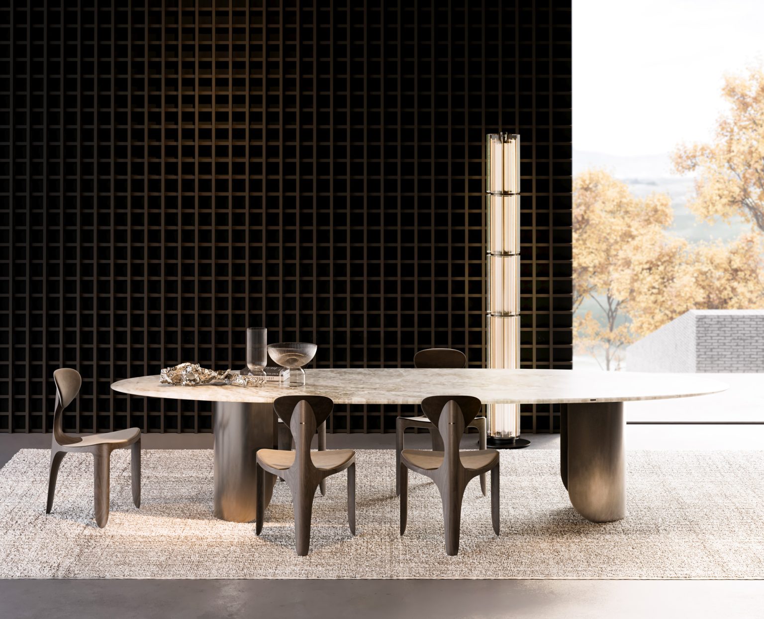 Stadio Stone Dining Table – Mozea